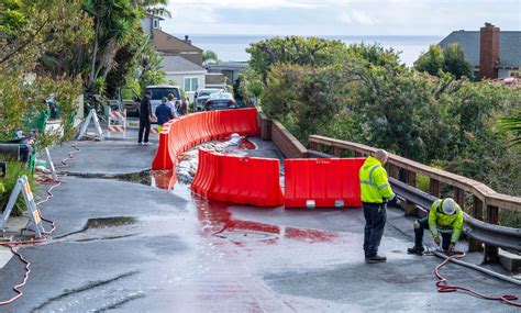 Pacific Coast Highway In Huntington Beach Remains Closed Tuesday Due To
