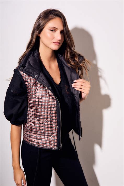 Chaleco Reversible Negro — Lemon