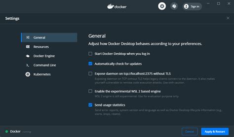 Docker Dashboard Not Opening Stack Overflow