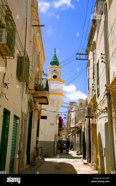 Tripoli Libya One Of The Typical Streets In The Old Medina Of Tripoli