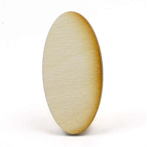 Unfinished Wood Oval 1 12 Inches Tall By 34 Inches Wide And 18