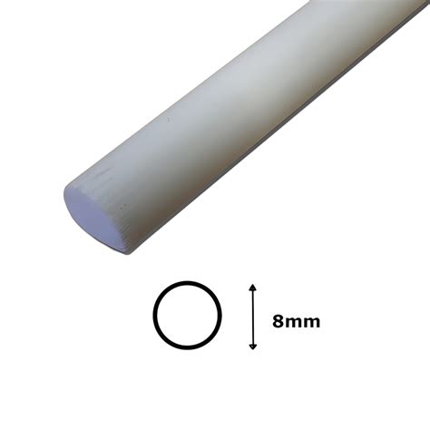 Polyester Fibreglass Rod 8mm Dia