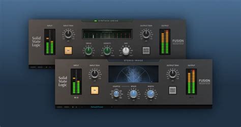 Solid State Logic Introduces SSL Fusion Vintage Drive And Stereo Image Plugins