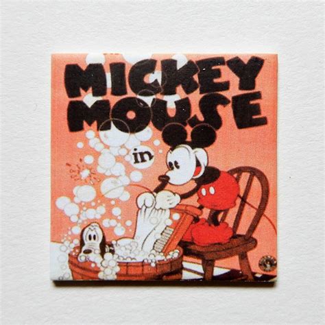 Handmade Memory Game Mickey Mouse Walt Disney Matching Game Etsy