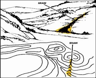 How To Identify Major Minor Terrain Features On A Map Gyan Information Pedia