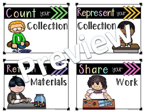 Counting Collections Posters 20 By Teaching Unraveled Tpt