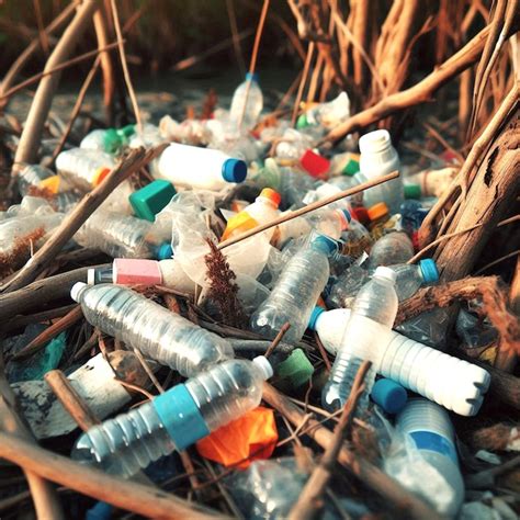 The Challenges Of Plastic Pollution In Remote And Rural Areas Premium Ai Generated Image