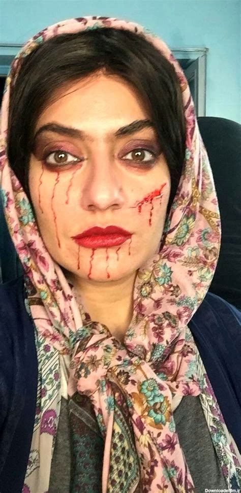 عکس صورت گریم ترسناک