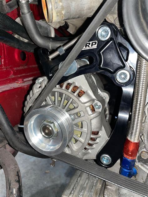 Platinum Racing Products Ls1 Alternator Conversion Kit For Nissan Sr