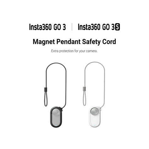 Insta360 Go 33s Magnet Pendant Safety Cord Shopee Malaysia