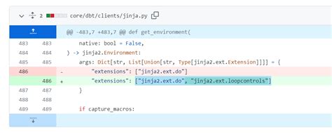 Ct 2602 Bug Encountered Unknown Tag Break · Issue 7708 · Dbt