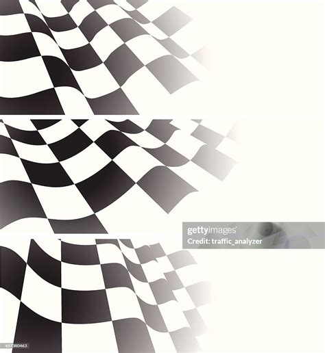 Chequered Flags Banners High Res Vector Graphic Getty Images