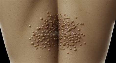 Vesicles Skin Stock Illustrations 267 Vesicles Skin Stock