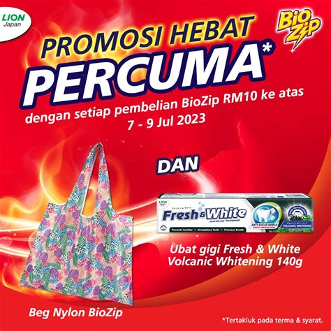 Promosi Hebat Ada Lagi Biozip Detergent Malaysia