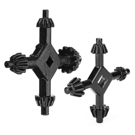 Mesee Universal Chuck Key Set 4 Ways Drill Press Chuck Keys