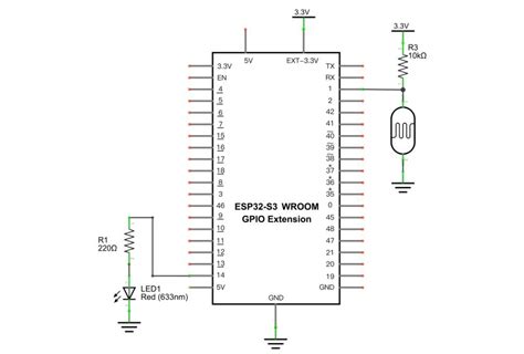 【花雕学编程】arduino动手做（232） Esp32 S3 Cam读取光敏电阻的模拟值自动随环境调节led的亮度 Makelog造物记