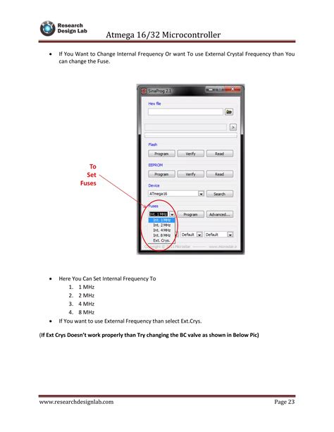 avr micro controller interfacing pdf