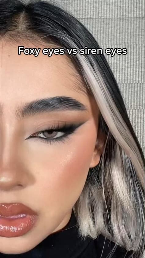 Siren Eyes Vs Foxy Eyes Maquillaje Sensual Maquillaje De Ojos Tipo