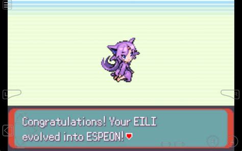Moemon Emerald Eevee Evolving Into Espeon Pokémon Amino