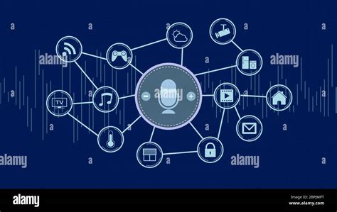 Smart Voice Assistant Concept Of Home Automation And Futuristic
