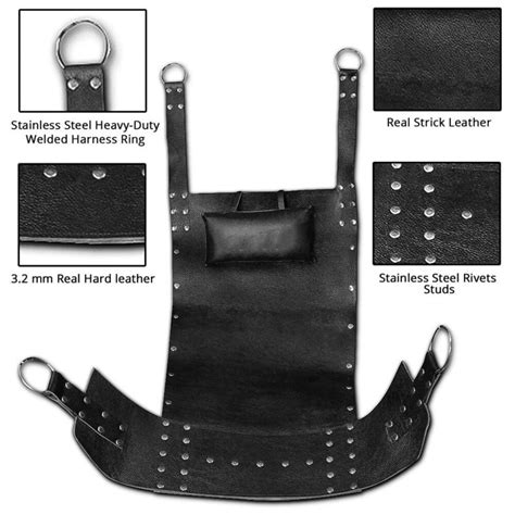 Heavy Duty Leather Bdsm Sex Swing For Pleasure Leather Lineage