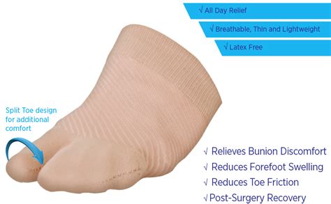 Orthosleeve Fs3 Forefoot Compression Sleeves One Pair