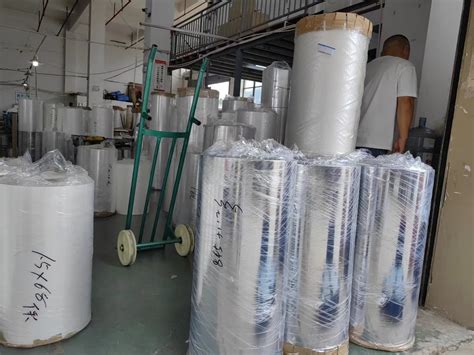 Woven Bag Laminating Material Silver Opp Film For Laminating Woven