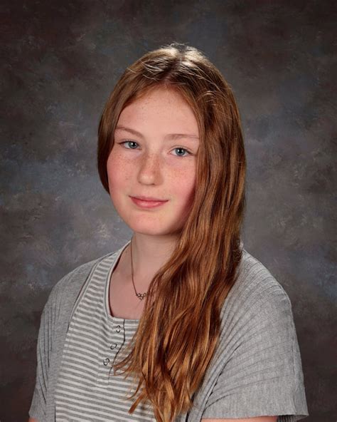 6th Grade Portraits Columbine Middle School