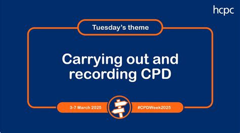 Key Activities And Resources Cpd Week 2025 The Hcpc