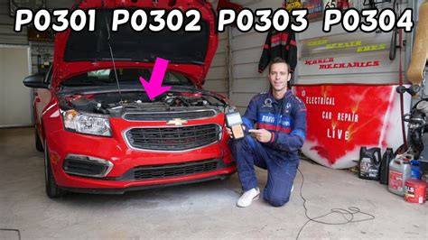 FIX CODE P0301 P0302 P0303 P0304 CHEVROLET CRUZE CHEVY SONIC - YouTube