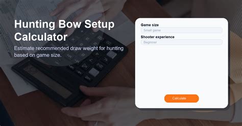 Hunting Bow Setup Calculator