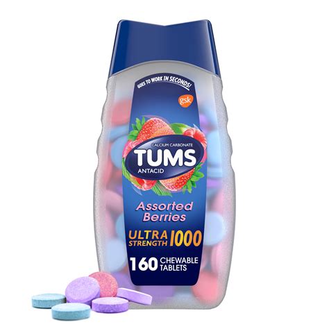 Mua Tums Ultra Strength Chewable Antacid Tablets For Heartburn Relief And Acid Indigestion