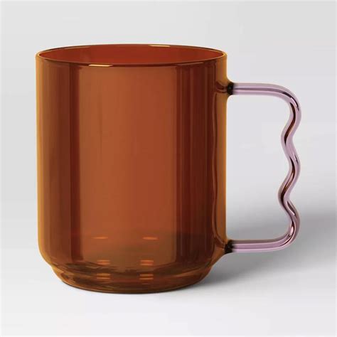 Targets New 5 Squiggle Handle Glass Mugs Are “so Cute” Apartment