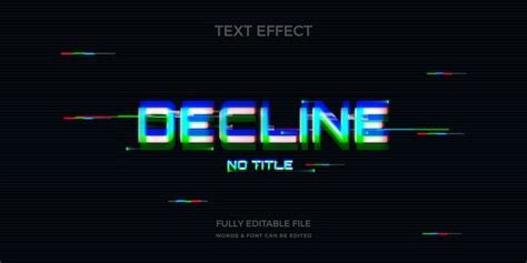 Vhs Text Effect Vectors And Illustrations For Free Download