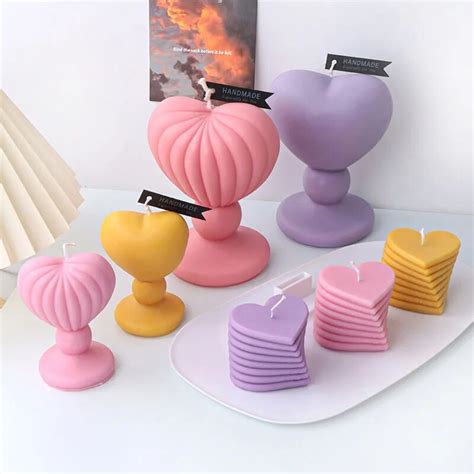 Unique Valentines Day Candle Shapes And Designs Candle Molds