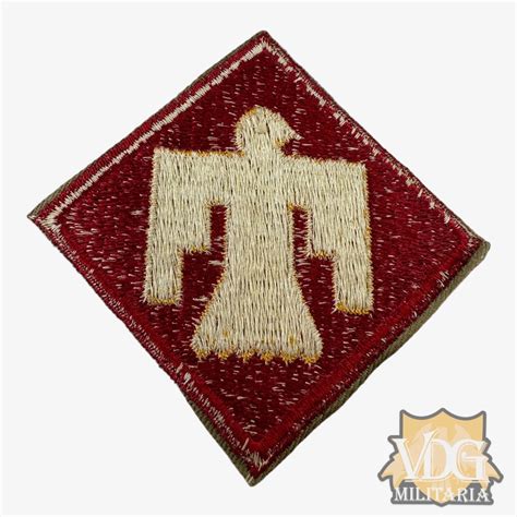 Ww2 Us Army 45th Infantry Division Patch Insignia Ssi Vdg Militaria