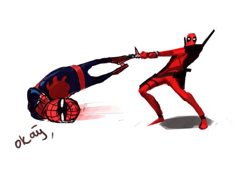 🔥 48 Deadpool And Spiderman Wallpapers Wallpapersafari