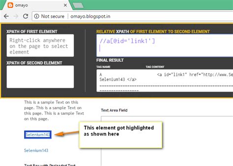 Selenium By Arun Relative Xpath Helper Using This Plugin In Selenium