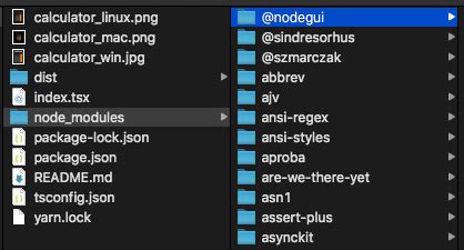 Example Calculator Not Work Issue Nodegui React Nodegui GitHub