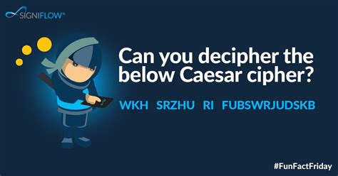 Funfactfriday Caesarcipher Encryption Ancientrome Cryptography