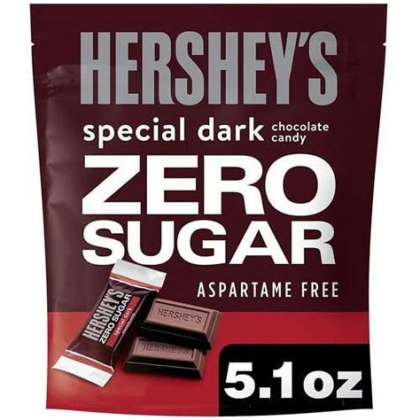 Hersheys Special Dark Zero Sugar Chocolate Candy Bag 5 1 Oz Packaging May Vary Pack Of 2