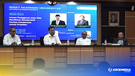 Unesa Gelar Bedah Buku Unesa Penggerak Asta Cita Siap Dukung