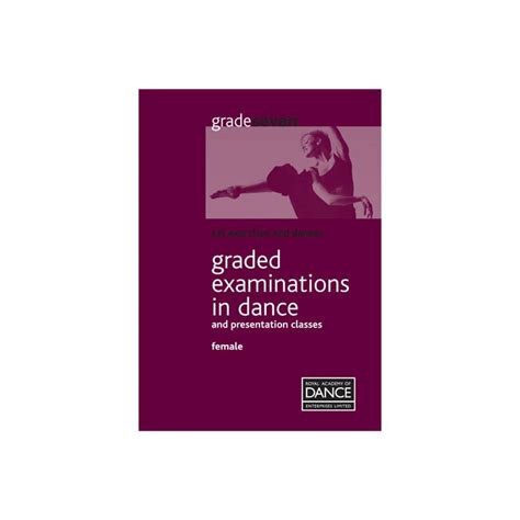 10049 Dance Grade 7 Rad Syllabus Book Bloch Australia