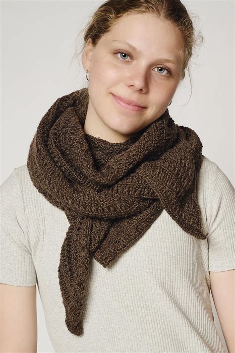 Rigmor Tørklæde Opskrift Garn Strikkeudstyr Tilbehør