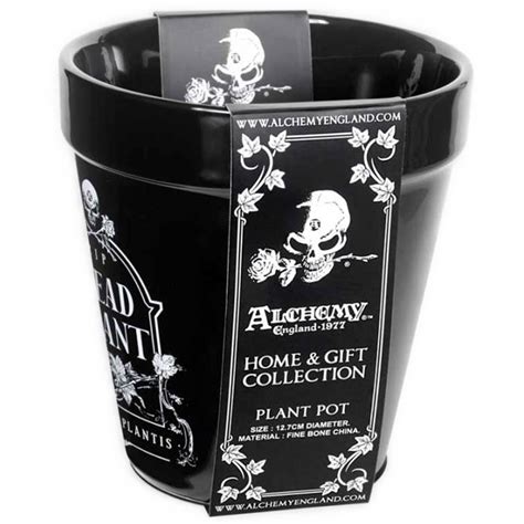 Black Dead Plant Plant Pot Pot By Alchemy Gothic The Dark Store™