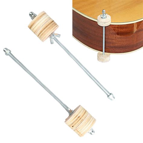 Guitar Spool Clamp Metal Solid Wood 2pcs Luthier Spool Clamp For String Instrument Repair
