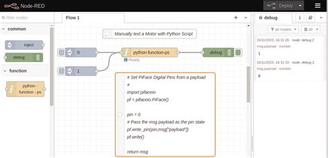 Mix Low Code Node Red With Python