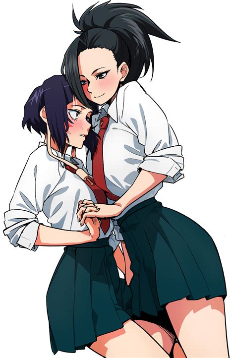 Yaoyorozu Momo And Jirou Kyouka Boku No Hero Academia Drawn By