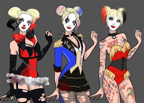 Redesign Circus Freak Harley Quinn By Fay San On Deviantart