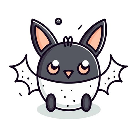 귀여운 카와이 박 ⁇ 캐릭터 박 ⁇ 의 ⁇ 터 일러스트레이션 프리미엄 Ai 생성 벡터